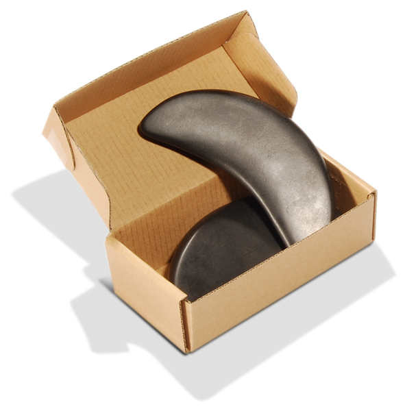 Master Massage Large Crescent Shape Hot Stone Set for Hot Stone Massag ...